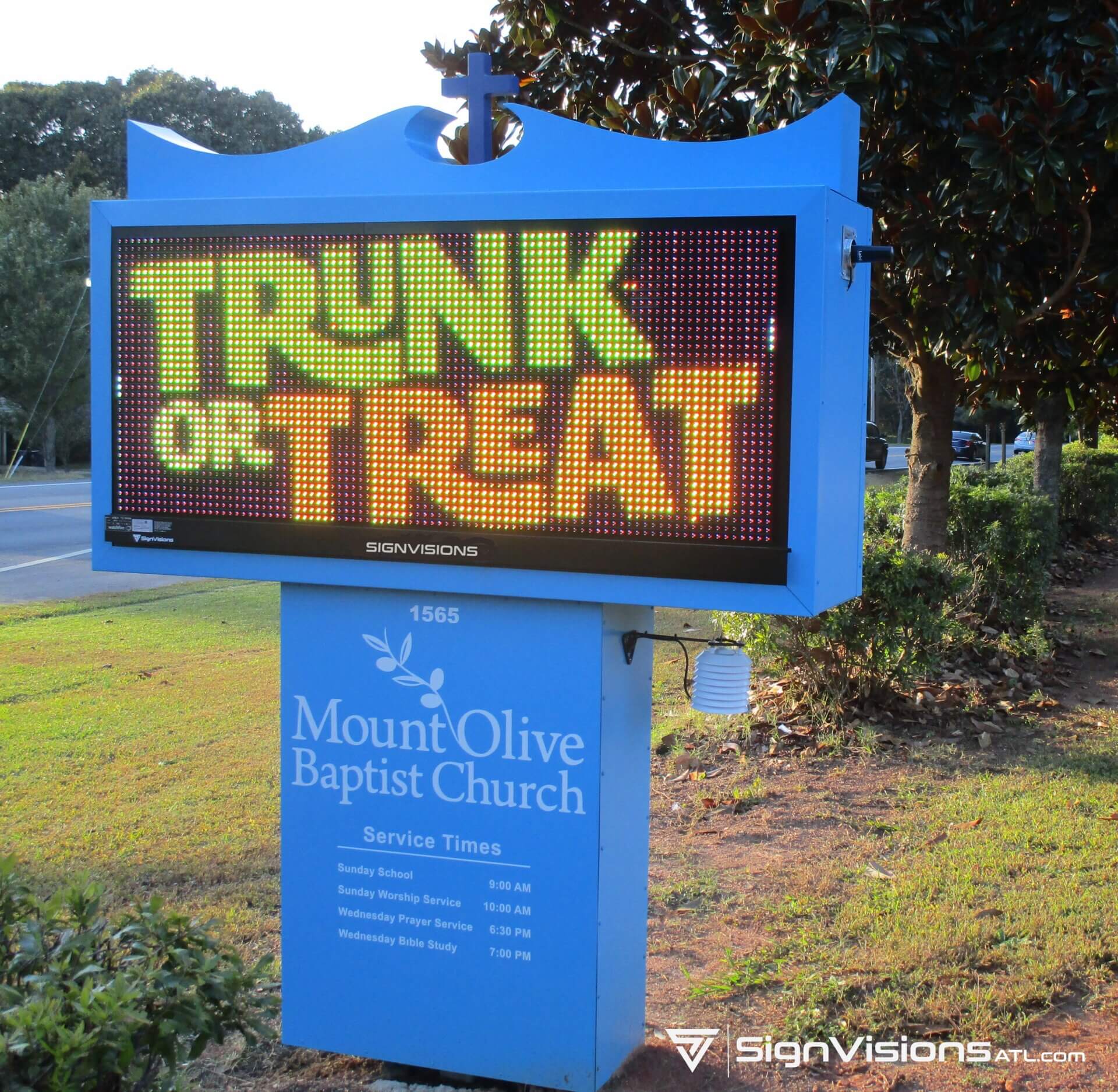 8 Church Signs in Fayetteville GA and Peachtree City GA that Welcome!